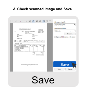 PaperStream ClickScan - SCANSERV